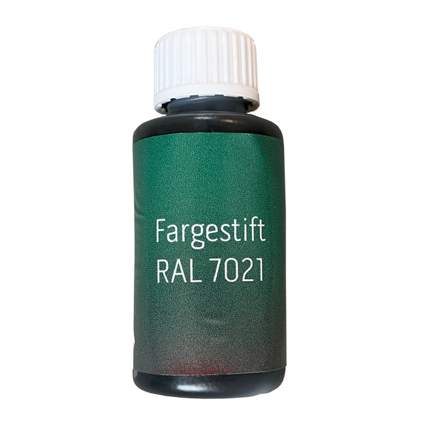 IDT farge for å lakkere små skader RAL 7021 - Gausdal Landhandleri AS