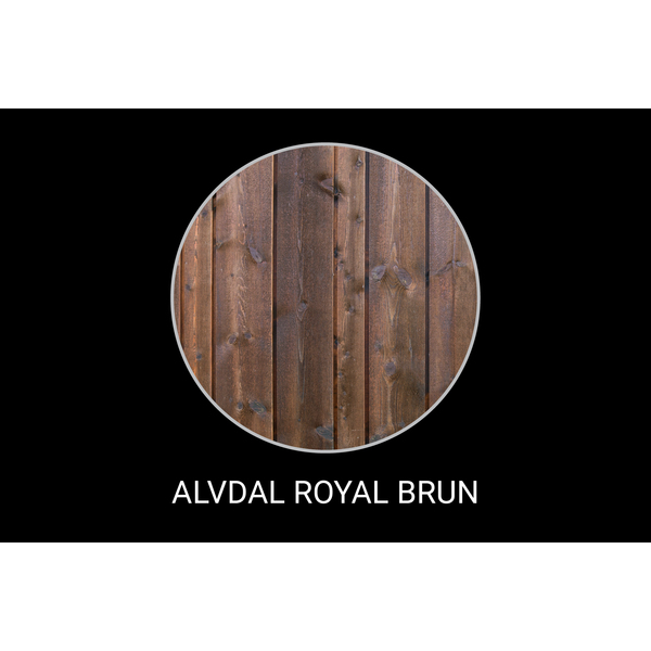Alvdal royalolje brun 3 liter - Gausdal Landhandleri AS