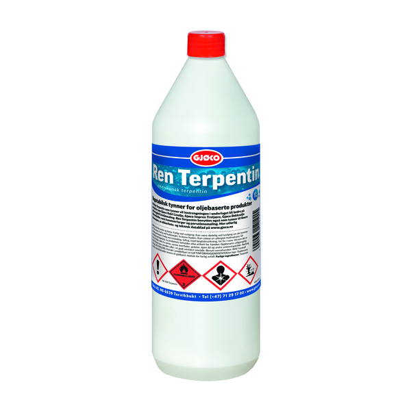 Gjøco terpentin 1l - Gausdal Landhandleri AS