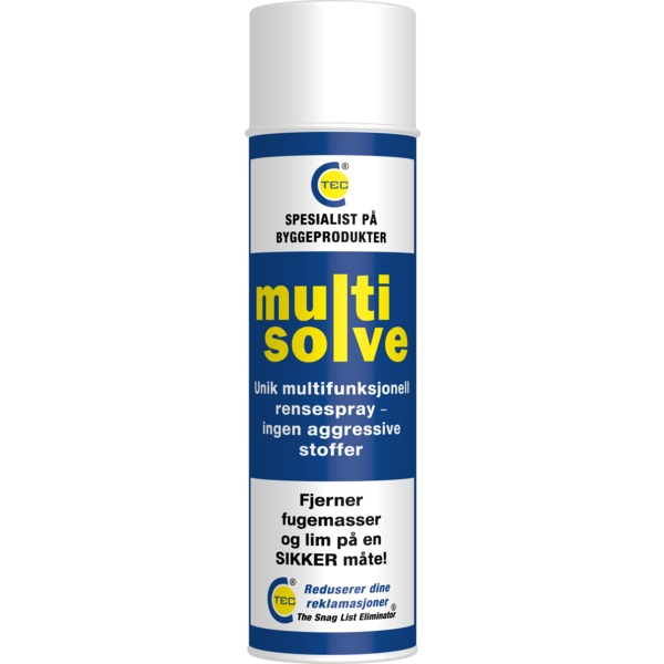 CT1 RENSESPRAY MULTISOLVE 500ML - Gausdal Landhandleri AS